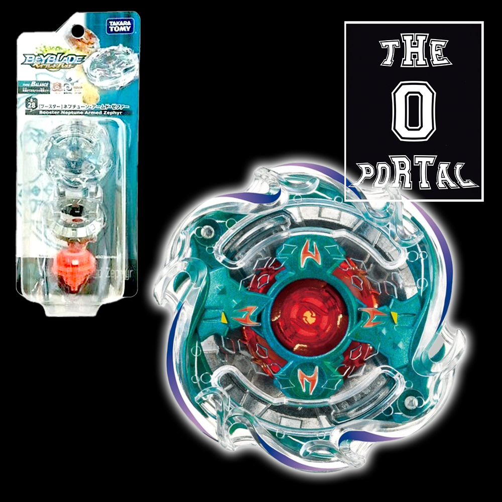 TAKARA TOMY Beyblade BURST B-28 Neptune Armed Zephyr Booster ...