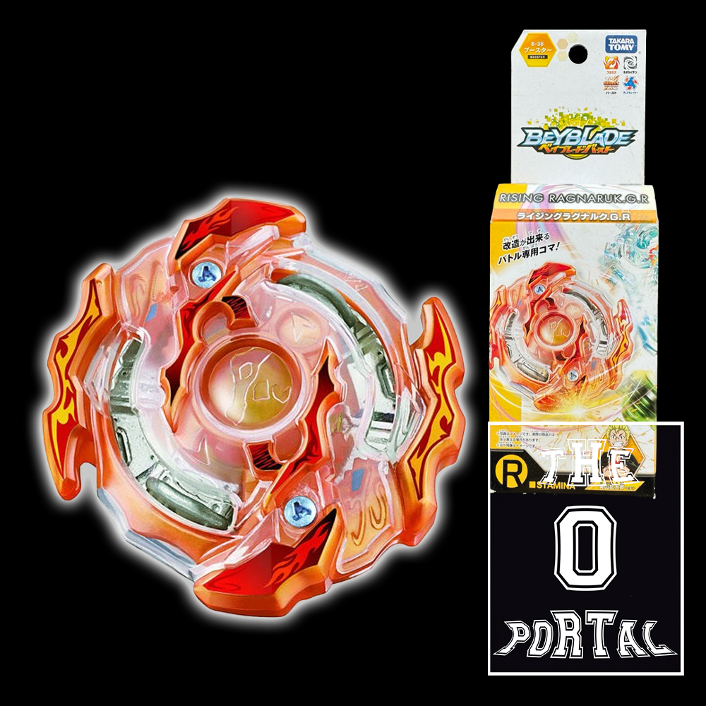 TAKARA TOMY Beyblade BURST B-36 Rising Ragnaruk Gravity Revolve Booste ...