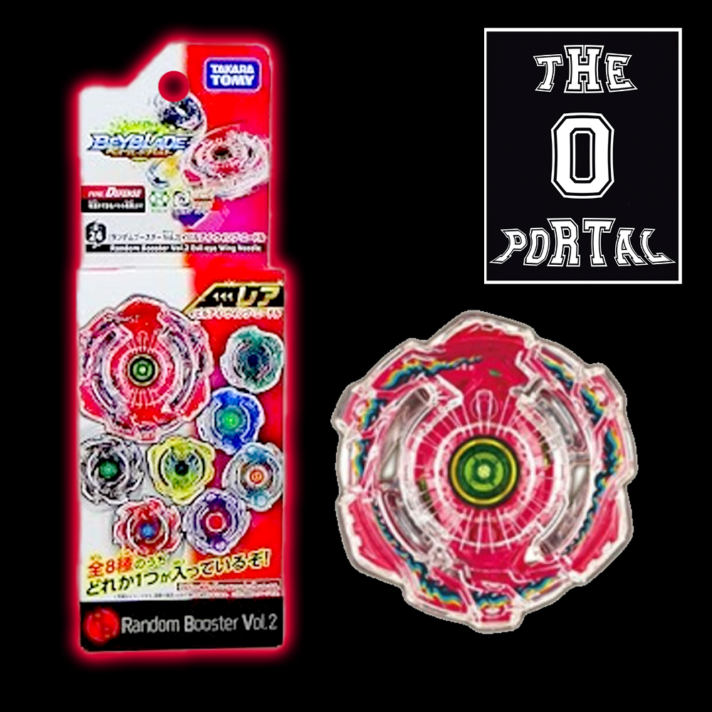 TAKARA TOMY Beyblade BURST B-24 Random Booster Vol.2 Ft. Evil-Eye ...